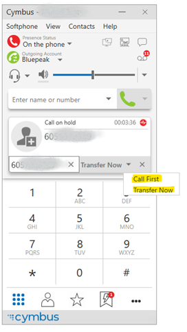 Transferring Calls App | Bluepeak