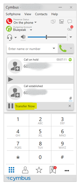 Transferring Calls App | Bluepeak